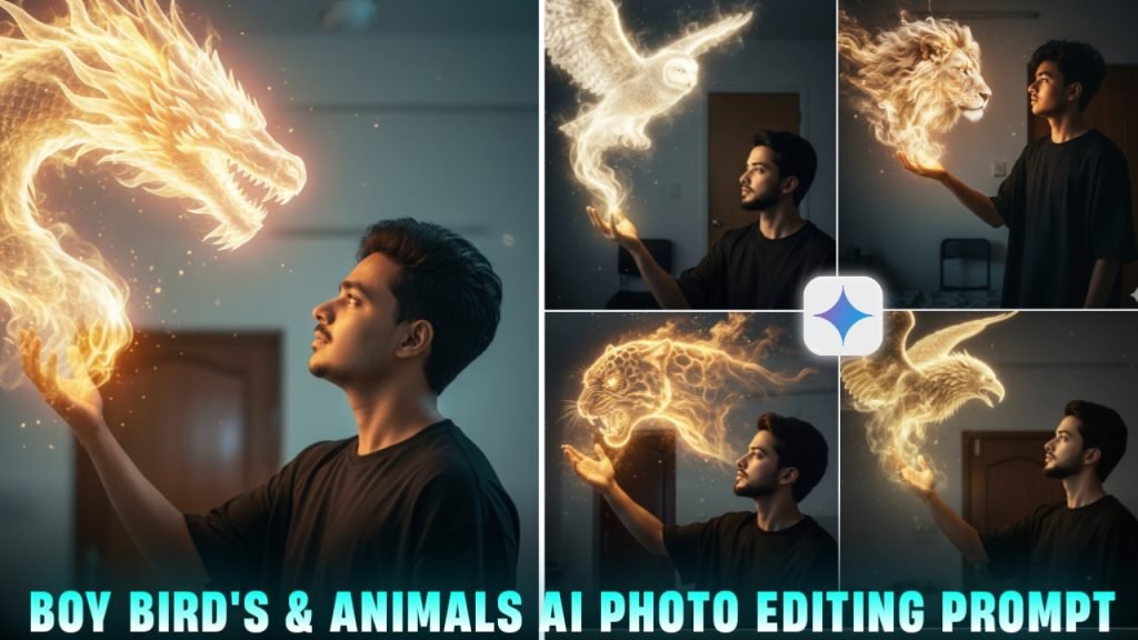 Viral Boys Bird’s Animal Ai Magic Photo Edit Prompt | Eagle Line Boy ...