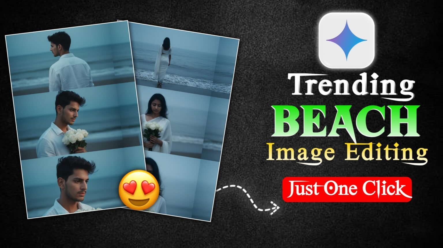 Google Gemini Ai Beach Photo Editing Prompts Trending Beach Photo Edit ...