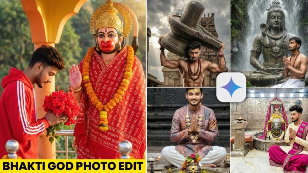 Bhakti God Ai Photo Editing Prompt | Hanuman Ji Shiv ji Photo Prompt ...