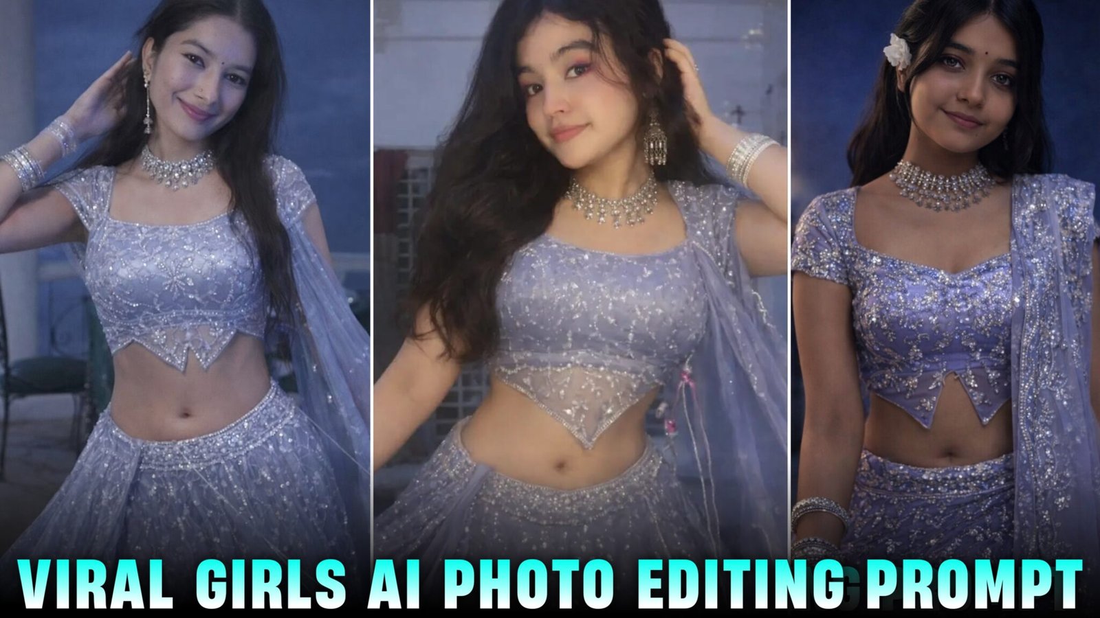 Trending Iconic lehenga Photo Editing Prompt | Viral lehenga Prompt ...