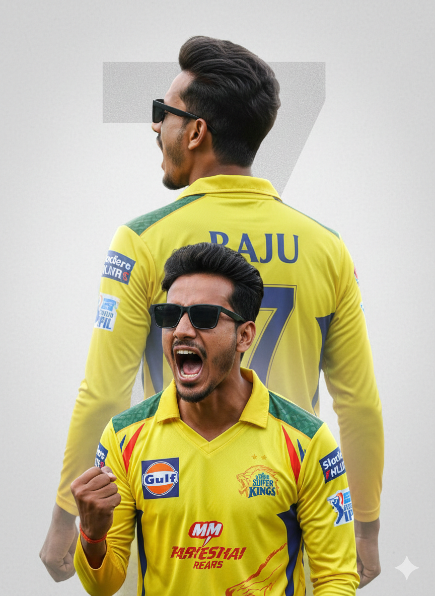 Trending IPL Jersey Ai Photo Edit Prompt | 2026 IpL Photo Prompt - VM ...